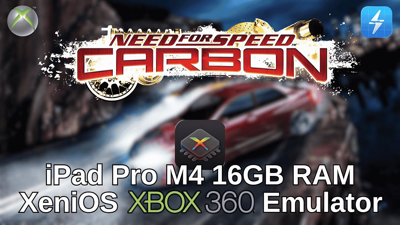 Need For Speed: Carbon - iPad Pro M4, iOS Xbox 360 Emulator (XeniOS v1 ...