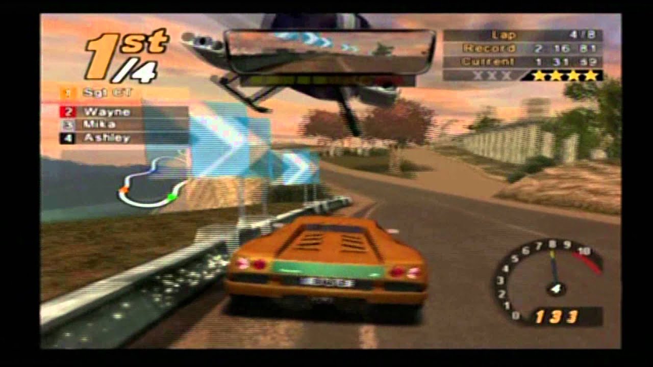 NFS Hot Pursuit 2 (PS2) - 8 Laps Hot Pursuit - Need for Speed Edition ...