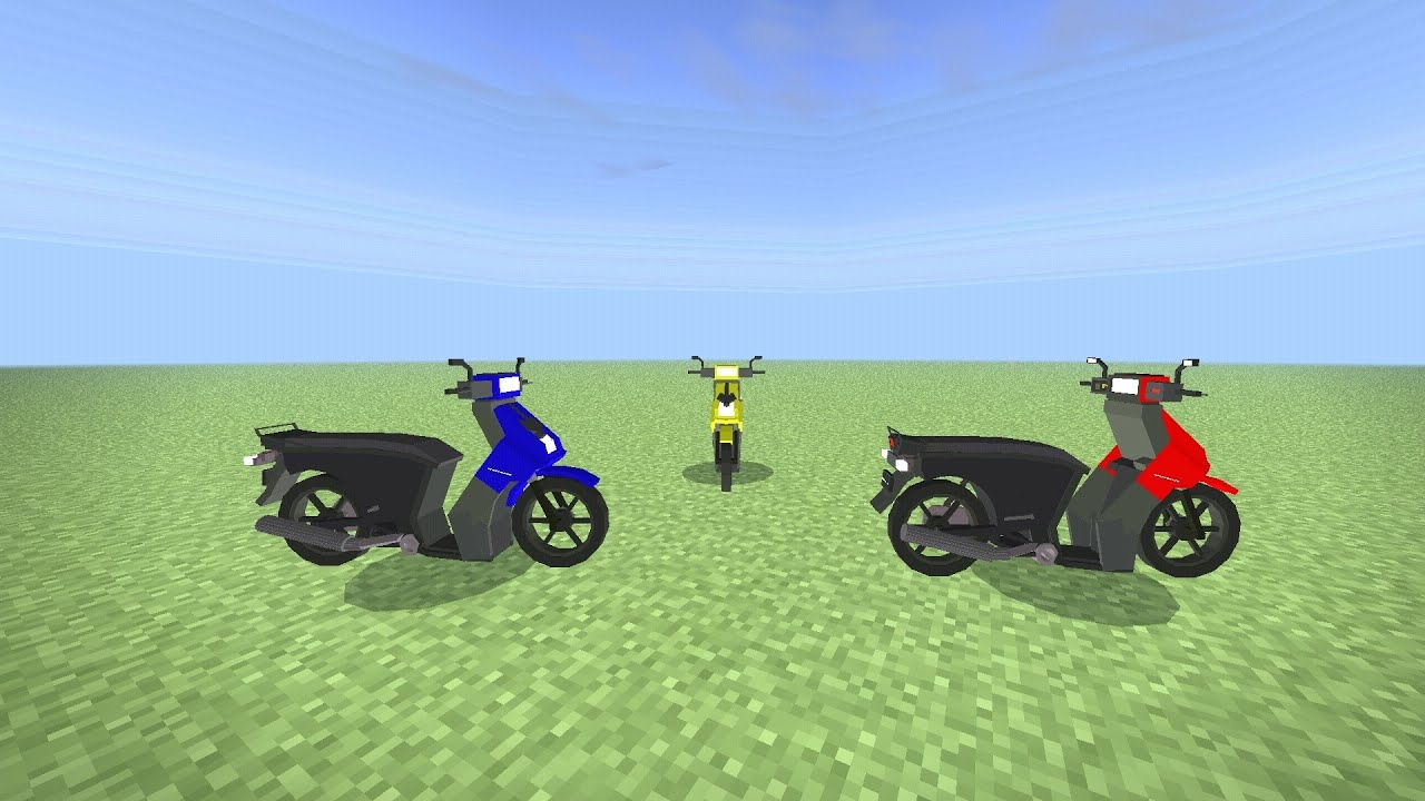 Addon Honda Beat Motor Sejuta Umat Di Minecraft - YouTube