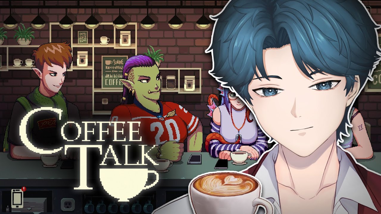 【Coffee Talk】Mau Pesen Kopi Apa Kak~? #1【Vtuber Indonesia】 - YouTube