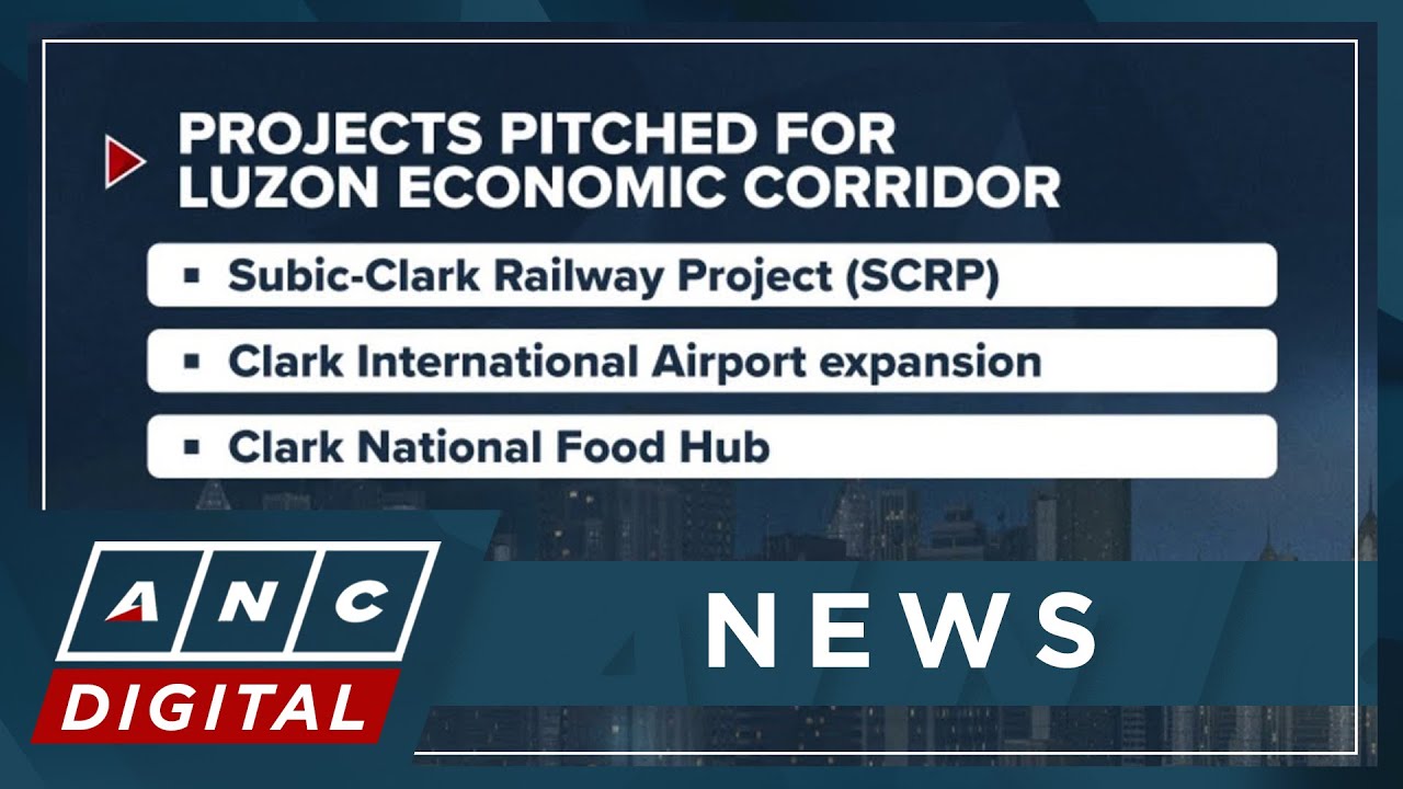 BCDA: Three projects pitched for Luzon economic corridor | ANC - YouTube