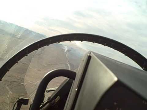 F-16 Orientation Flight w/strafing run - YouTube