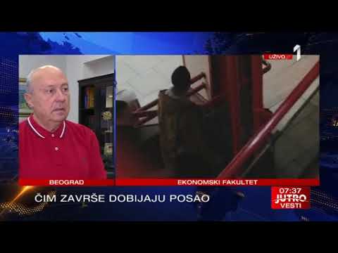 TV PRVA - Dekan Ekonomskog fakulteta, prof. dr Branislav Boričić o ...