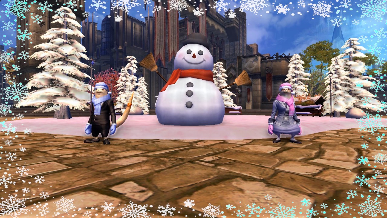 Aion EU - Snow in Atreia & Shugo Game - Solorius Events Part 2/2016 ...