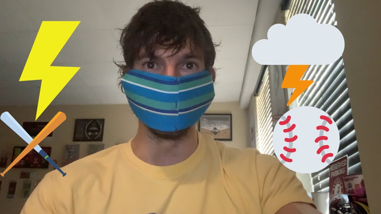 MLB pitcher Struck by lightning finished Complete Game - YouTube