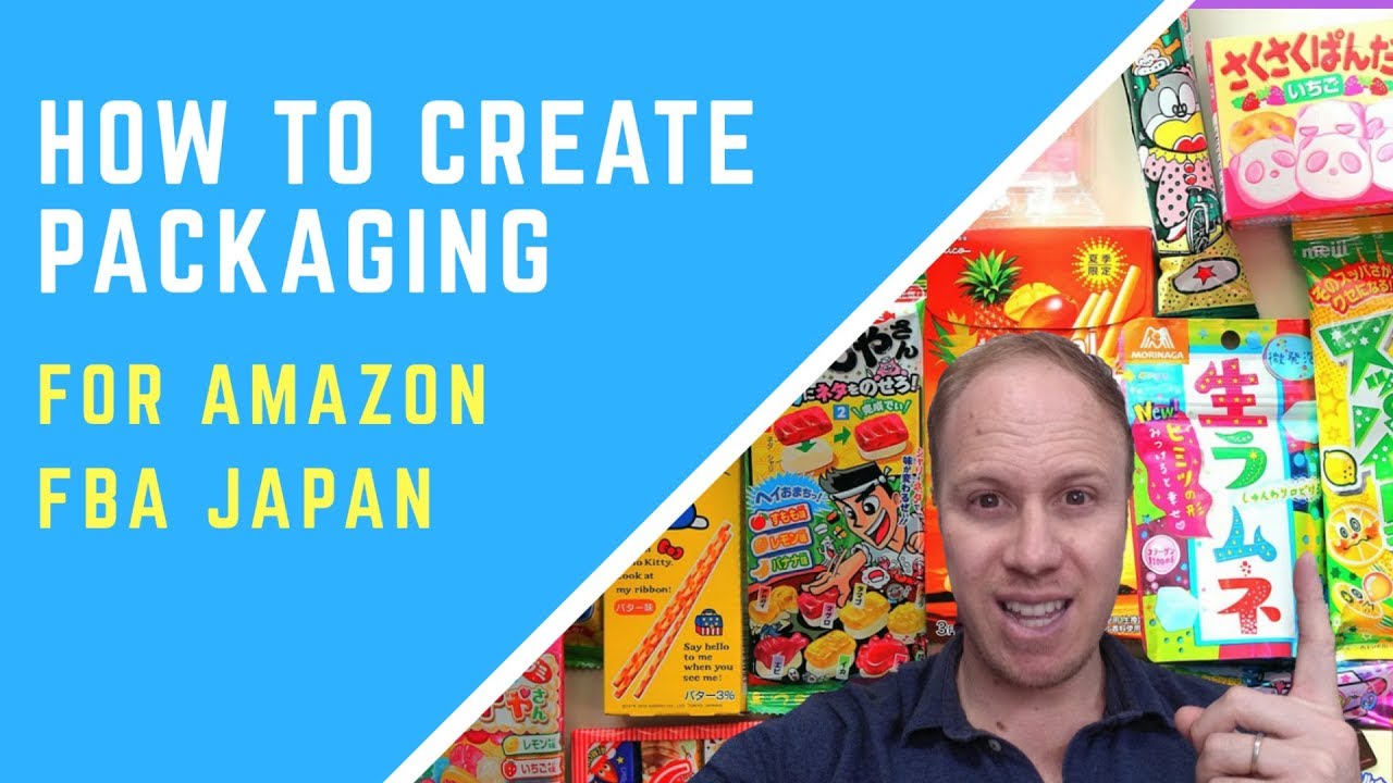 How to make product packaging for the Amazon Japan market - YouTube