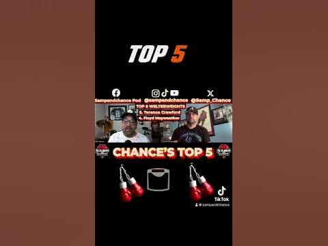CHANCE’S TOP 5 - YouTube