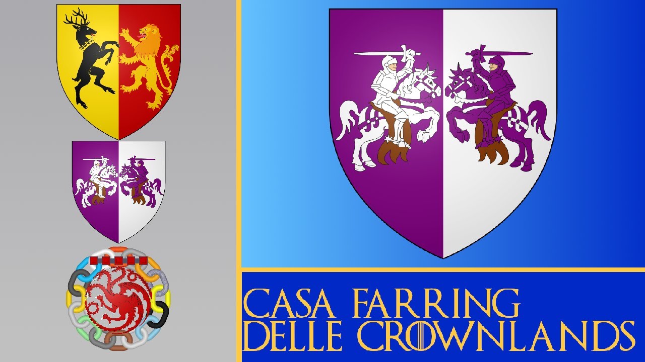 Gli Araldi di Westeros- Casa Farring delle Crownlands - YouTube