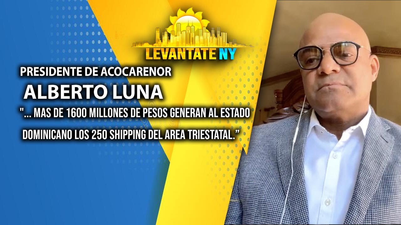 Alberto Luna "1,600 millones de pesos generan al estado dominicano los ...