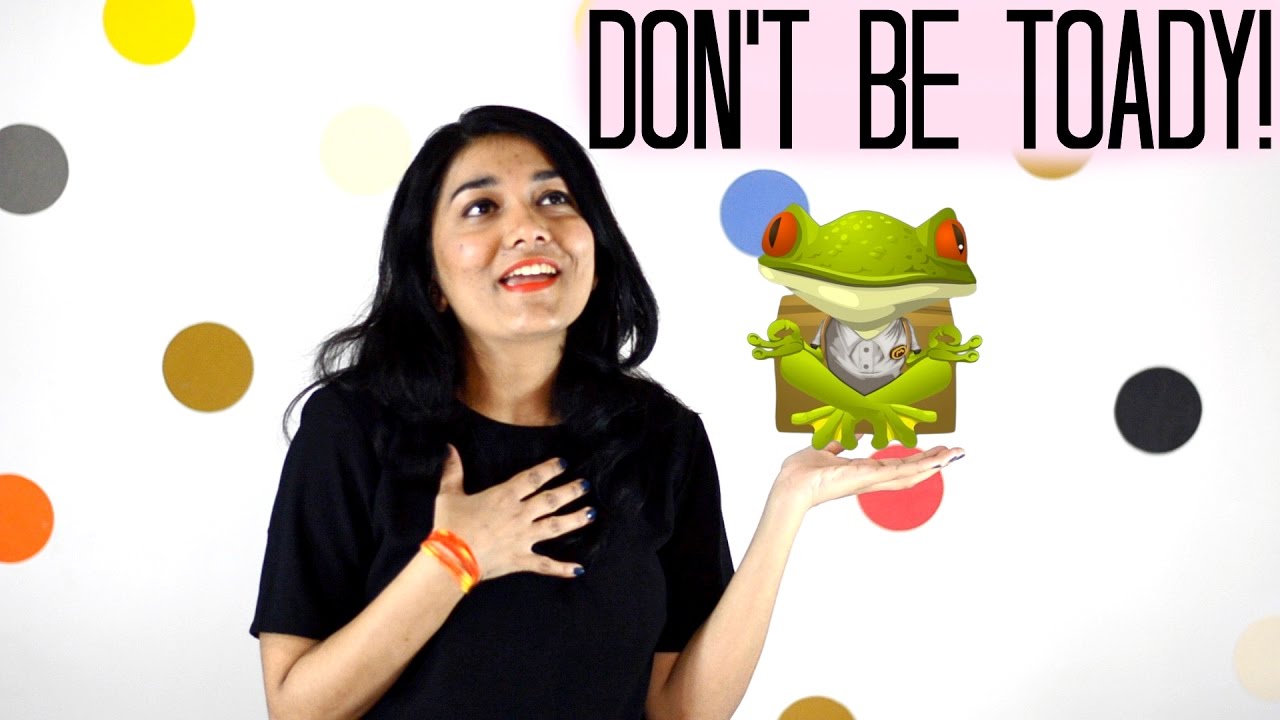 Define Toady | Learn with Leaky Faucet - YouTube