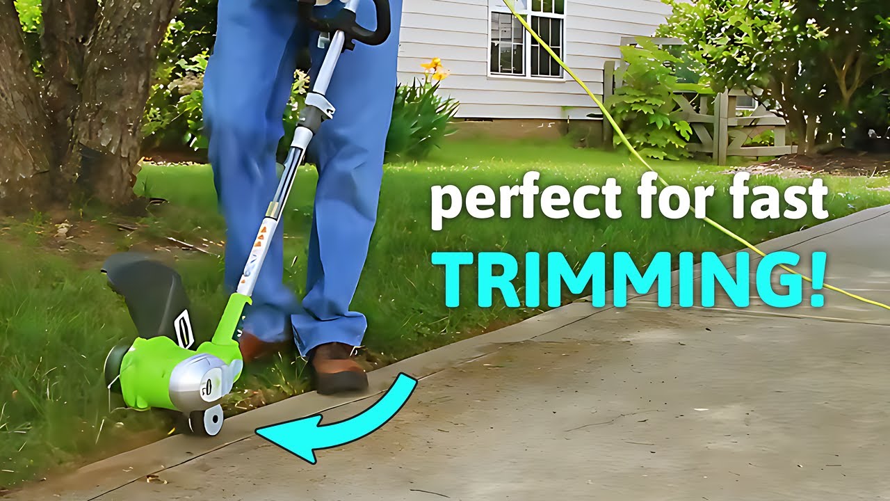 Best ELECTRIC STRING TRIMMER for Home Use - UNBEATABLE Value - YouTube