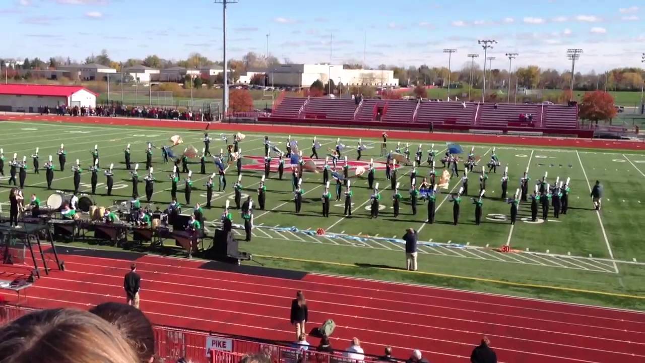 New Castle Marching Band - Semi-State Competition - 10/27/2 - YouTube