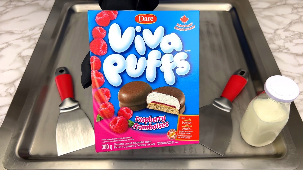 VIVA PUFFS Ice Cream Rolls - YouTube