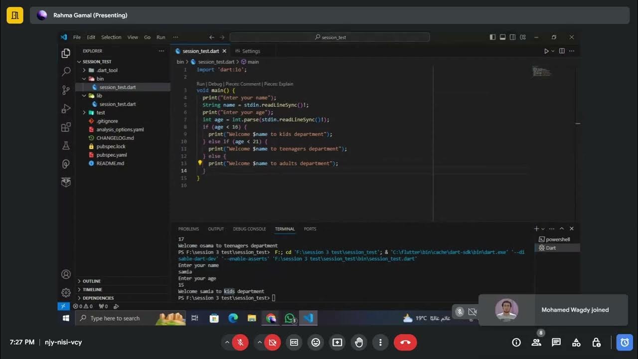 Flutter session 3 | part 1 - YouTube