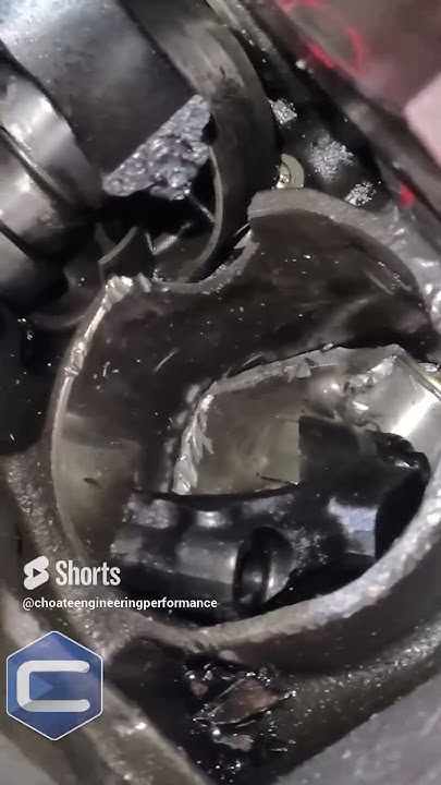 Carnage of the Week - 6.7 Ford Snapped Crankshaft - YouTube