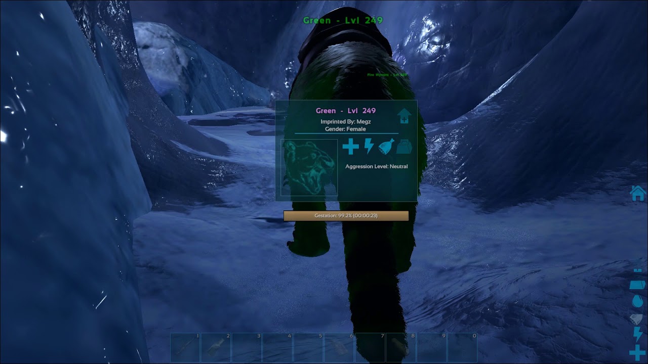 ARK Survival Evolved How to Get Thylacoleo in the Ragnarok ice Cave ...