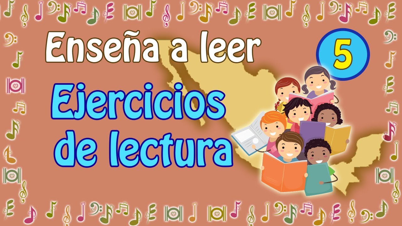 Enseña a leer, ejercicios de lectura para niños. Tema 5 - YouTube