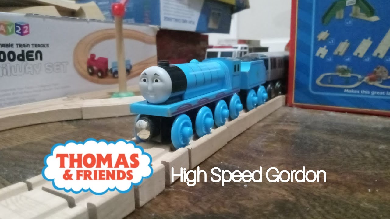 High Speed Gordon | Thomas And Friends Wooden Railway Remake - YouTube