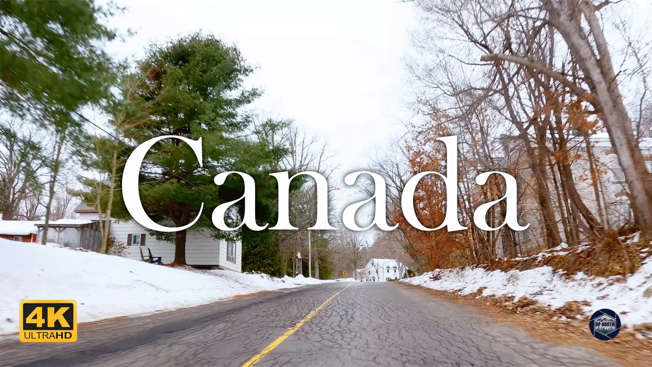 A 4K Scenic Drive Pakenham To Calabogie OTTAWA: 4K60FPS UHD HDR ...