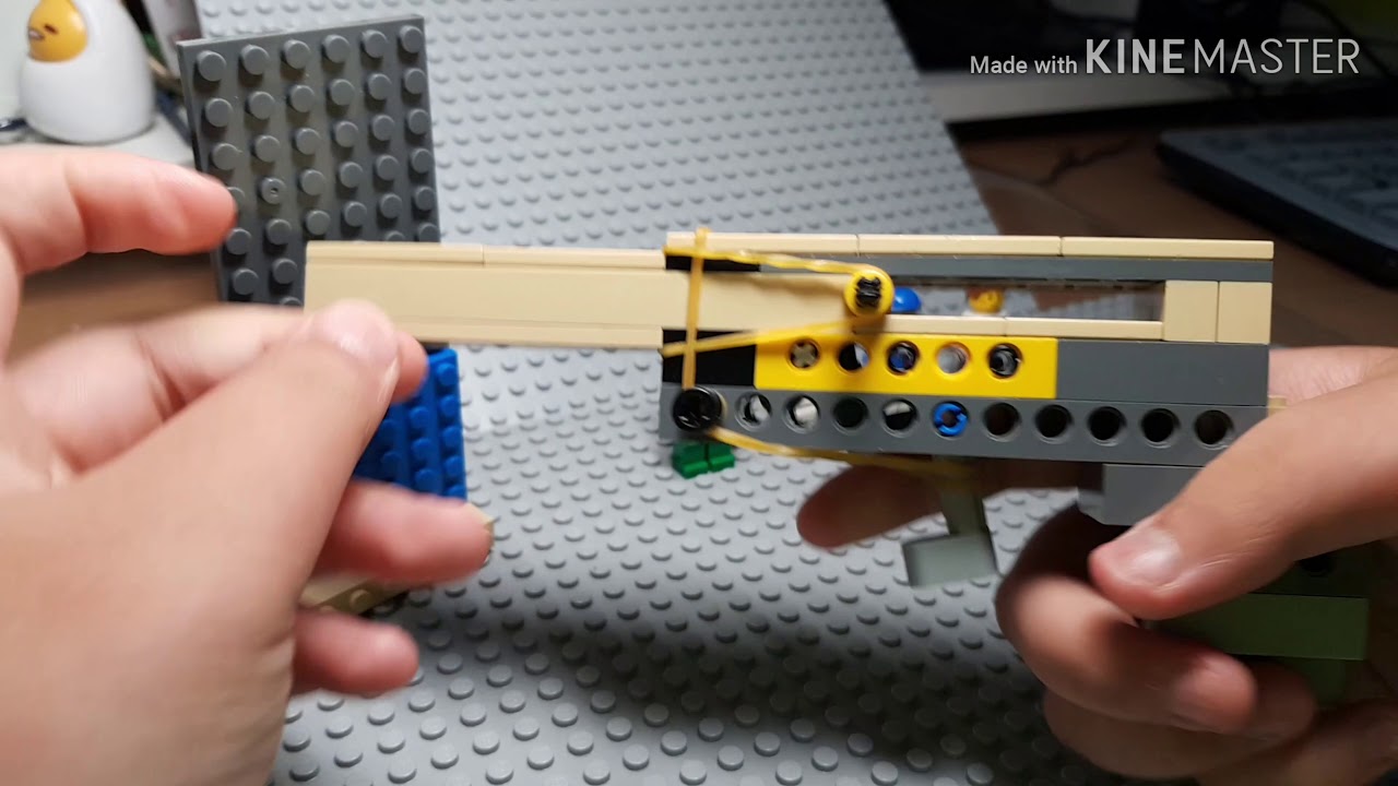Lego simple pistol 레고 간단한 권총 - YouTube
