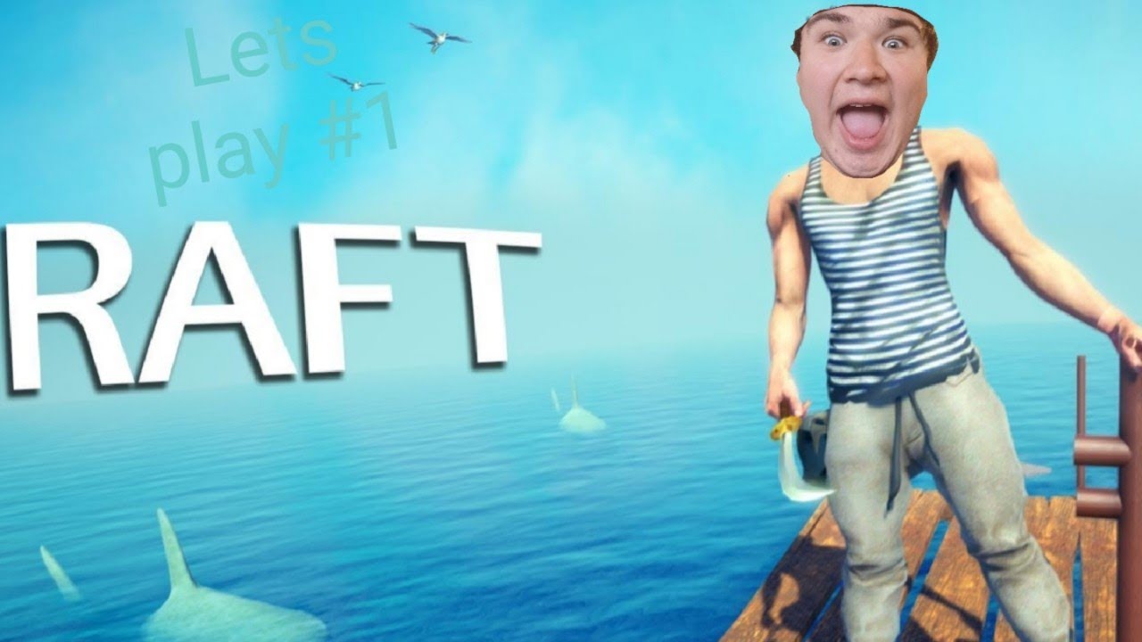 Raft survival #1 we are crashed in the ocean! - YouTube