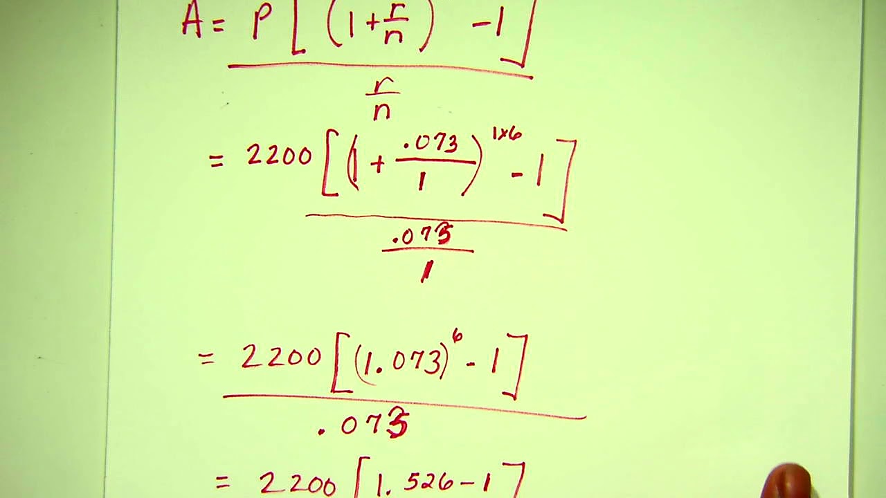 Examples From Self Check 4 3 Math 1710 - YouTube