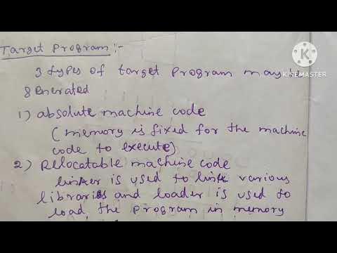 Issues in Design of Code Generator-Compiler Design - YouTube