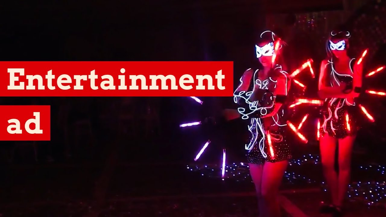 Entertainment Ad Video Template (Editable) - YouTube