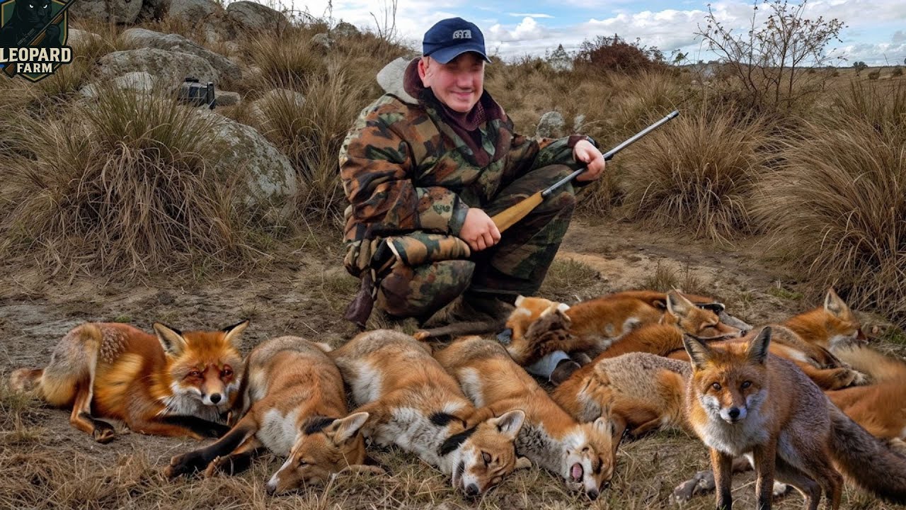 How American Hunters Fight Millions of Red Foxes with Rifles | Farming ...