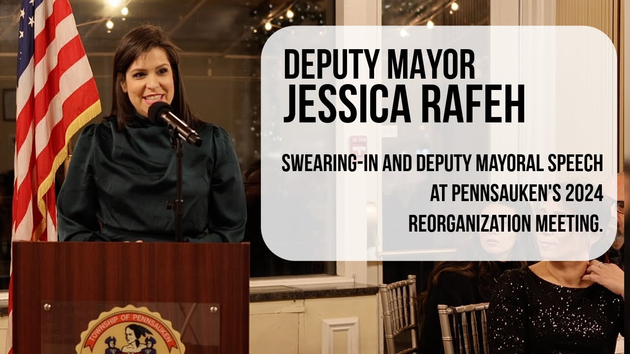 Jessica Rafeh - Swearing In and Deputy Mayoral Speech - Reorg (2024 ...