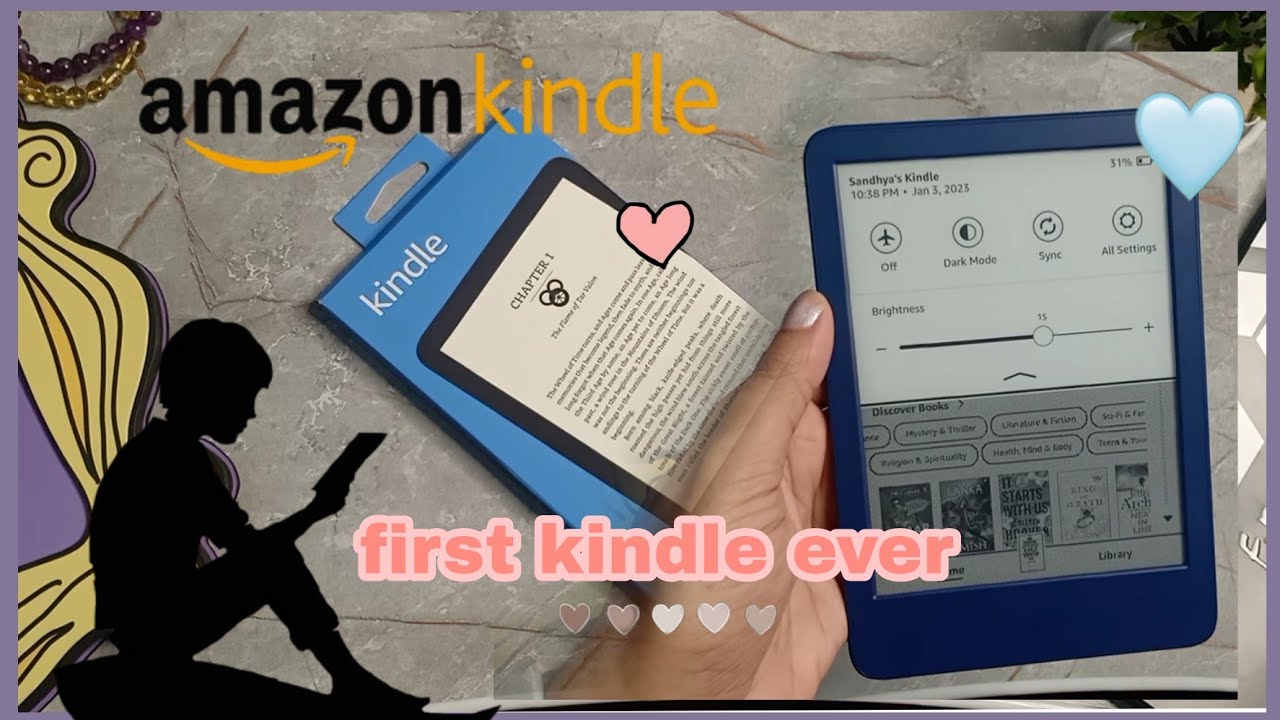 all new kindle (2022 release) 11th gen denim - YouTube
