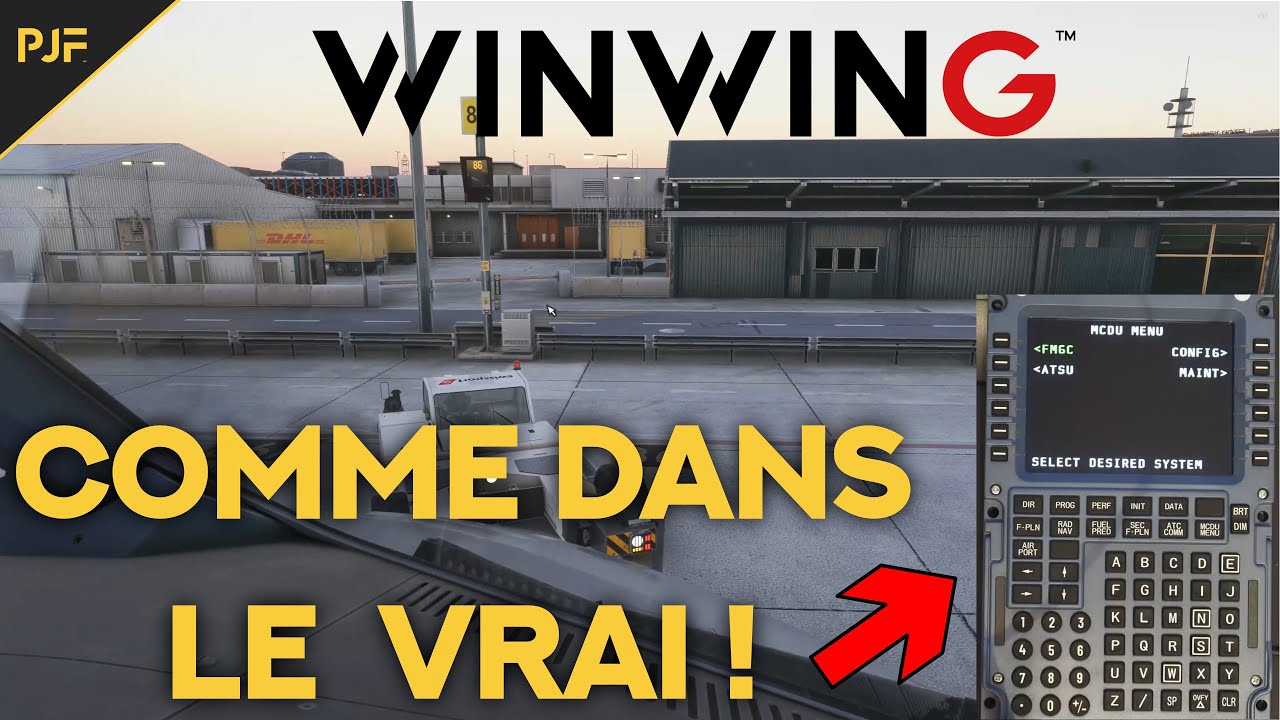 Comment utiliser facilement le Winwing MCDU sur l’A320 ! | REAL A320 ...