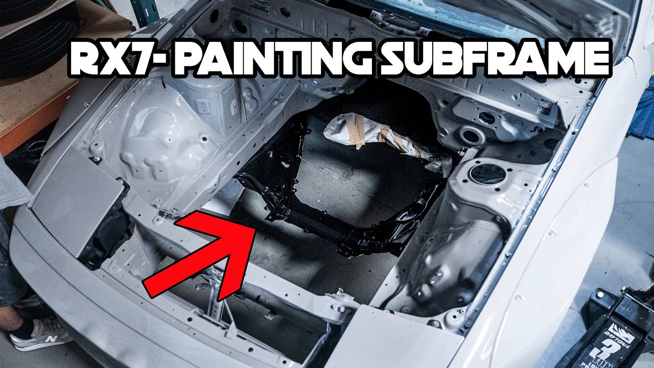Rocket Bunny RX7 FC: Restoring the Subframe - YouTube