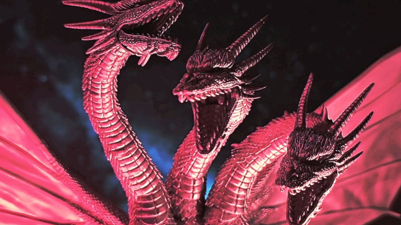 King ghidorah 1991 roar | stop motion test animation - YouTube