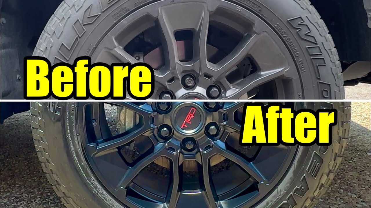 How to Clean Your Wheels and Tires | The Easy Way! - YouTube