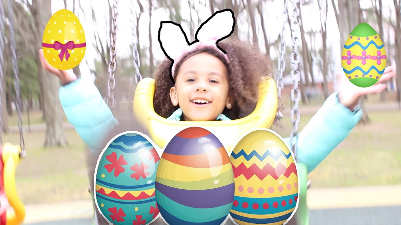 EASTER SPECIAL 2017! Alyssa is the Easter bunny! My Fun Toy World - YouTube