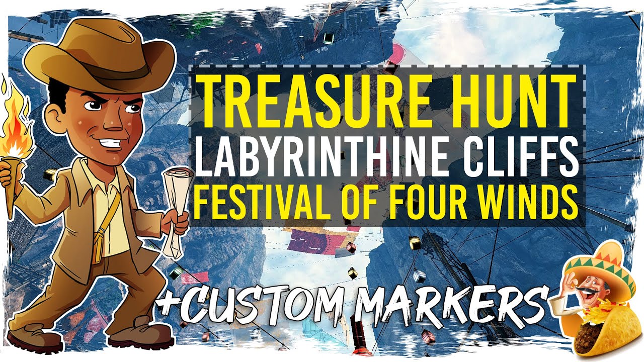 Guild Wars 2 - Festival of Four Winds - Treasure Hunt Farming Route ...
