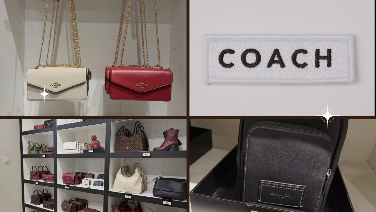 WHATS NEW IN THE COACH OUTLET STORE - YouTube