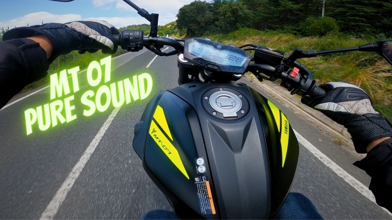 YAMAHA MT 07 - PURE SOUND! - YouTube