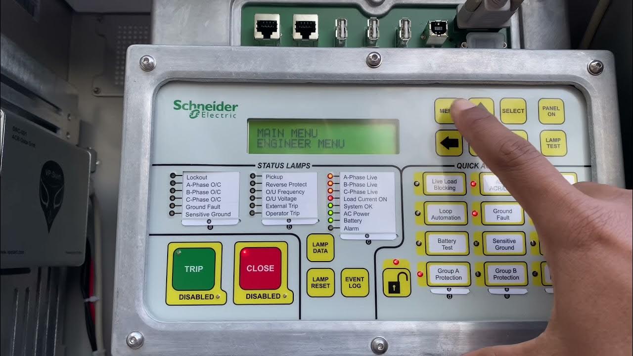 ADVC control Schneider - YouTube