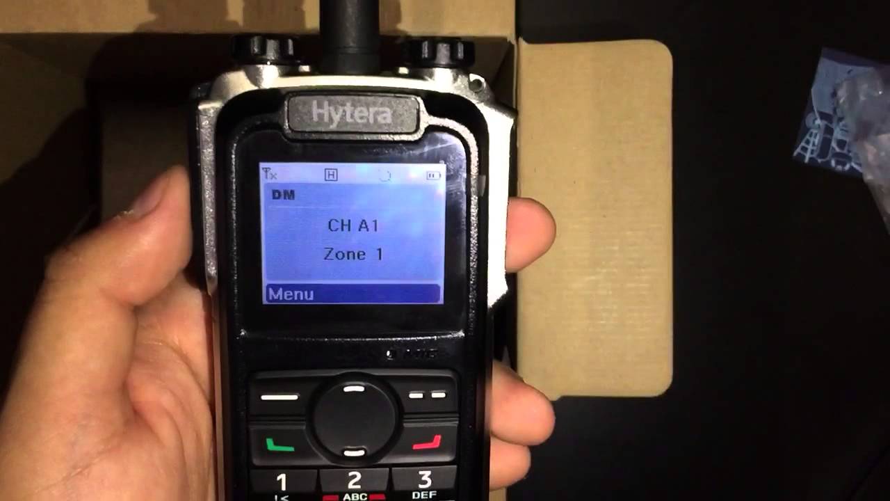 Unboxing Hytera X1p - YouTube