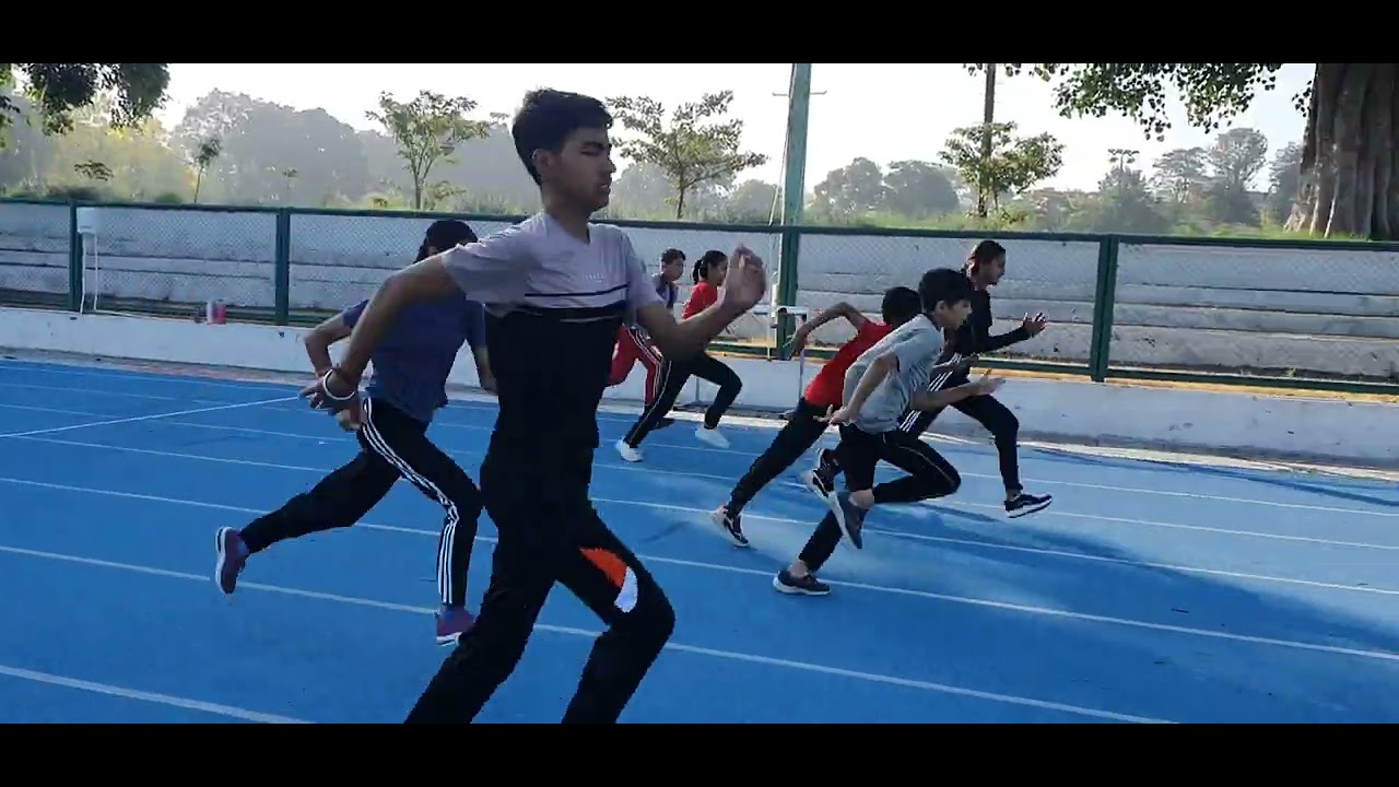 Kids Athletics Reaction and Acceleration Drills - YouTube