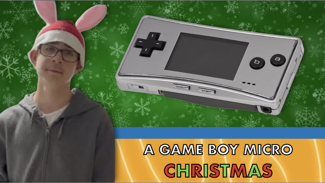 A Game Boy Micro Christmas - Anything With Fluff - YouTube