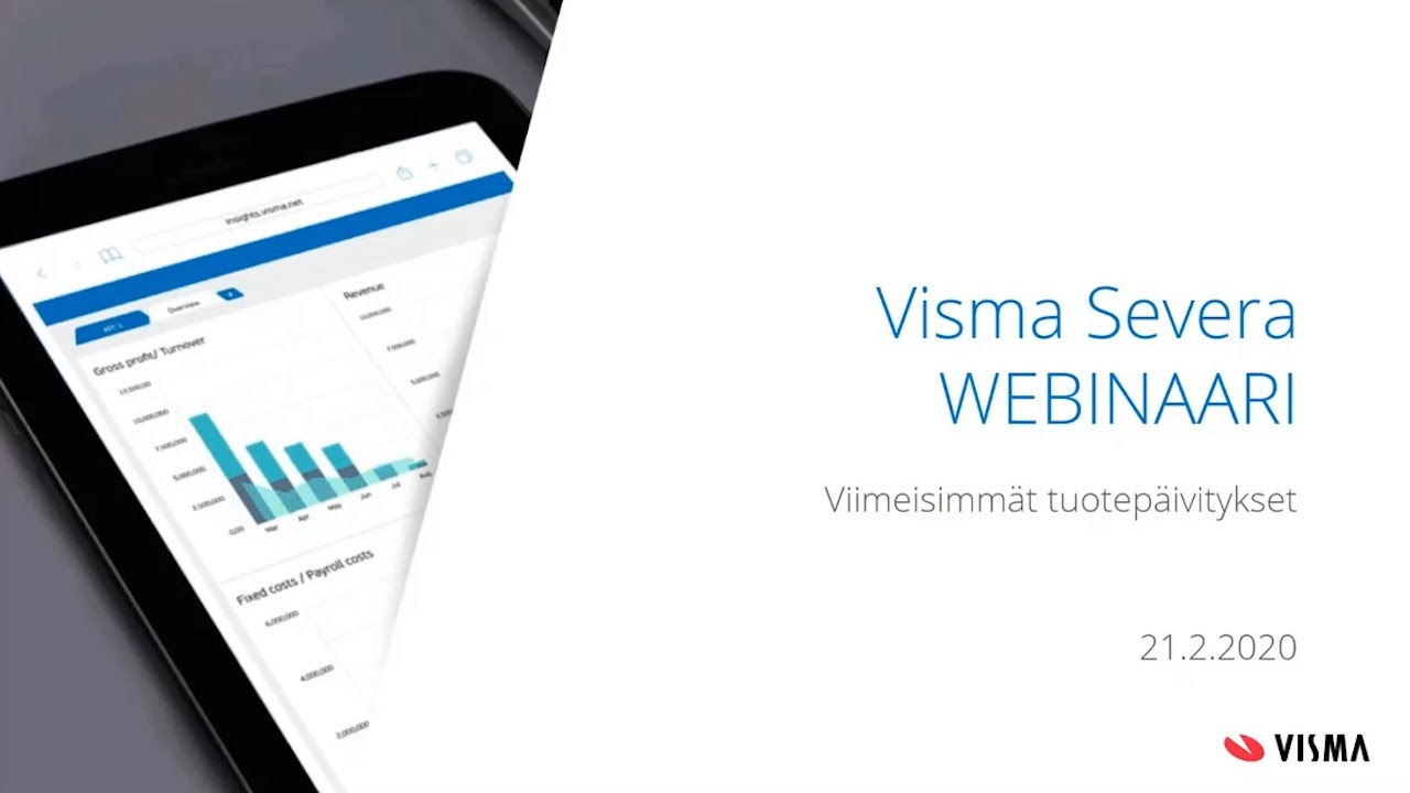 Visma Severa webinaari: Viimeisimmät tuotepäivitykset kootusti - YouTube