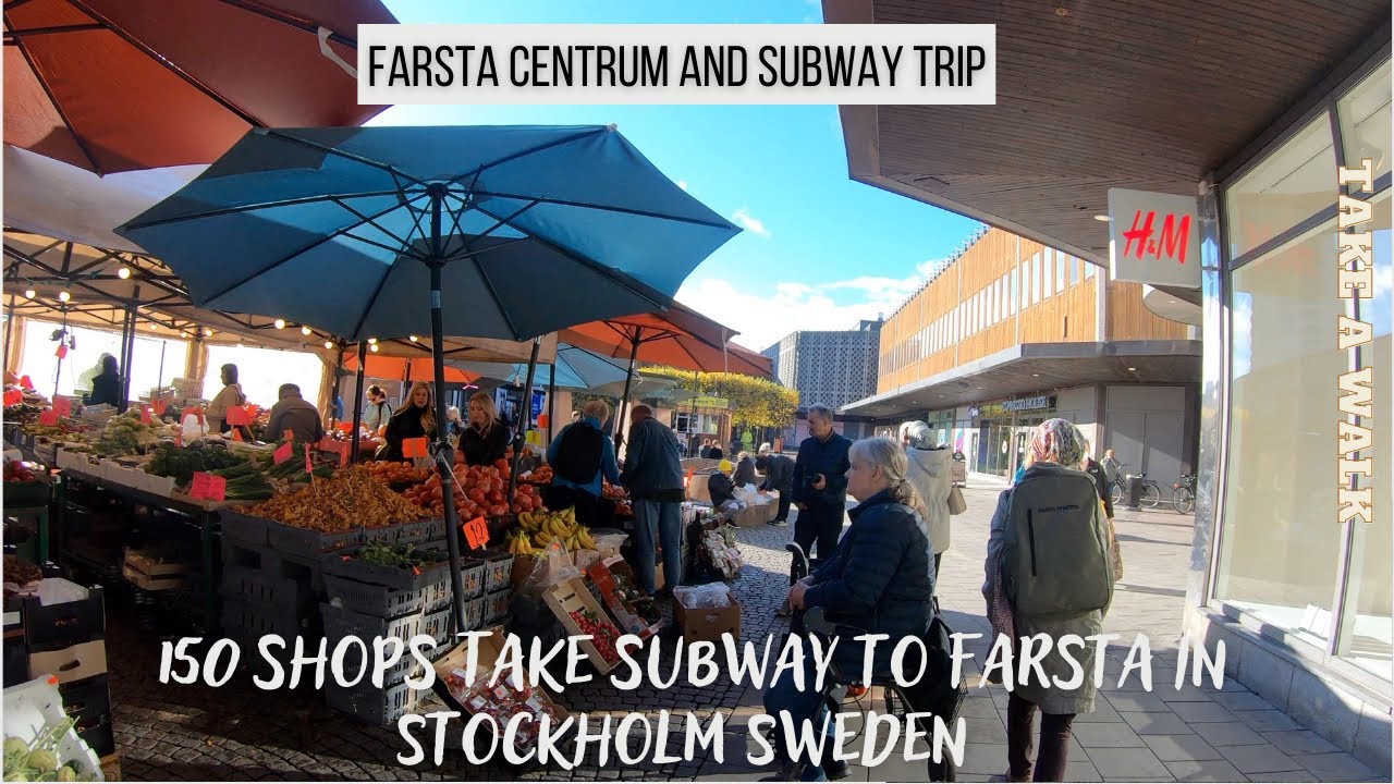 #Farsta centrum with 150 shops south of Stockholm Sweden and subway ...