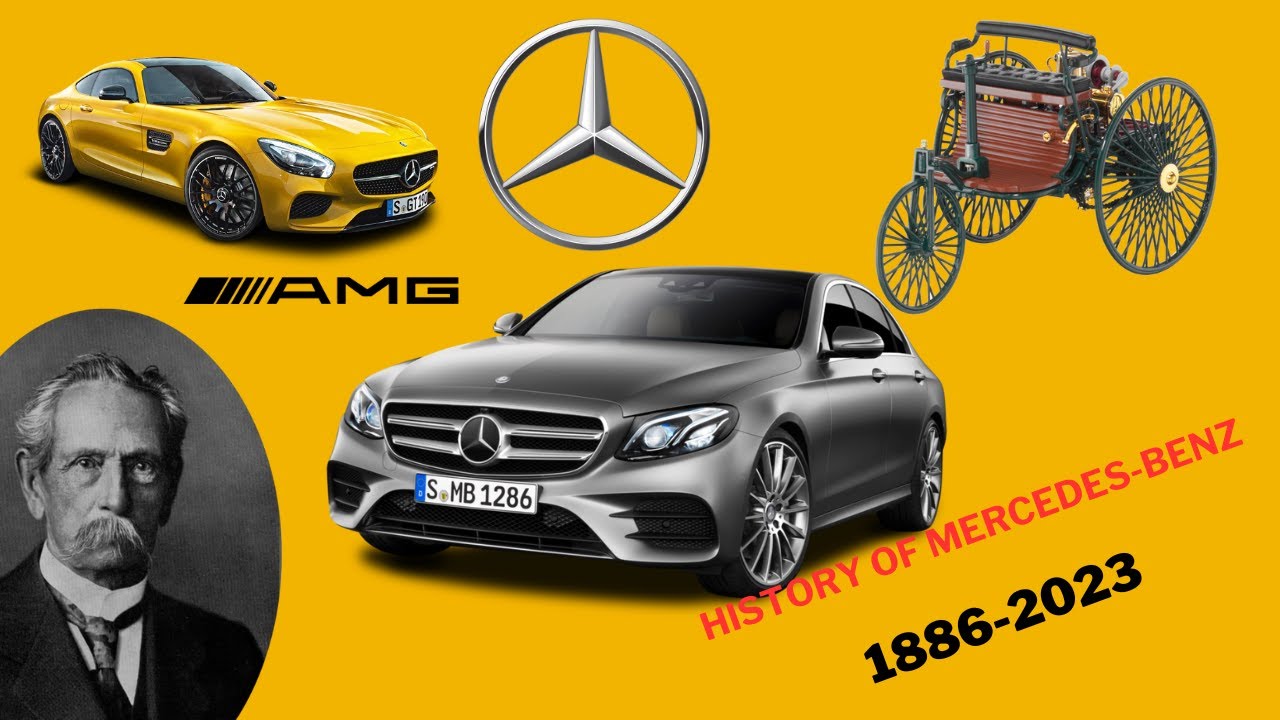 The History of Mercedes-Benz 1886-2023 - YouTube