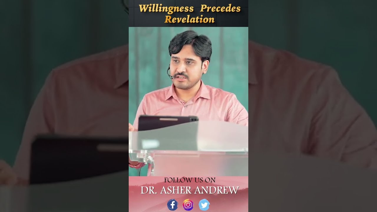 Key for Revelation || ప్రత్యక్షతకు రహస్యం || Dr.Asher Andrew || The ...