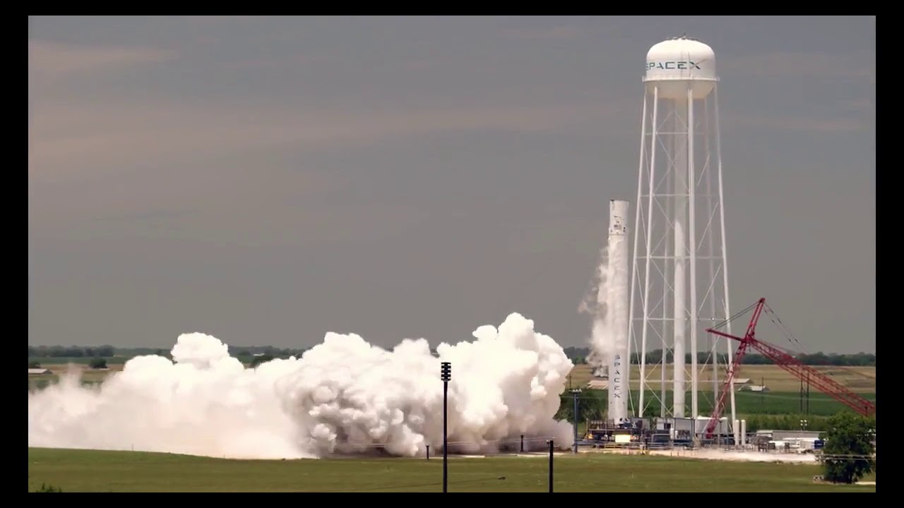 SpaceX's Engine Testing Facility in McGregor - Texas - YouTube