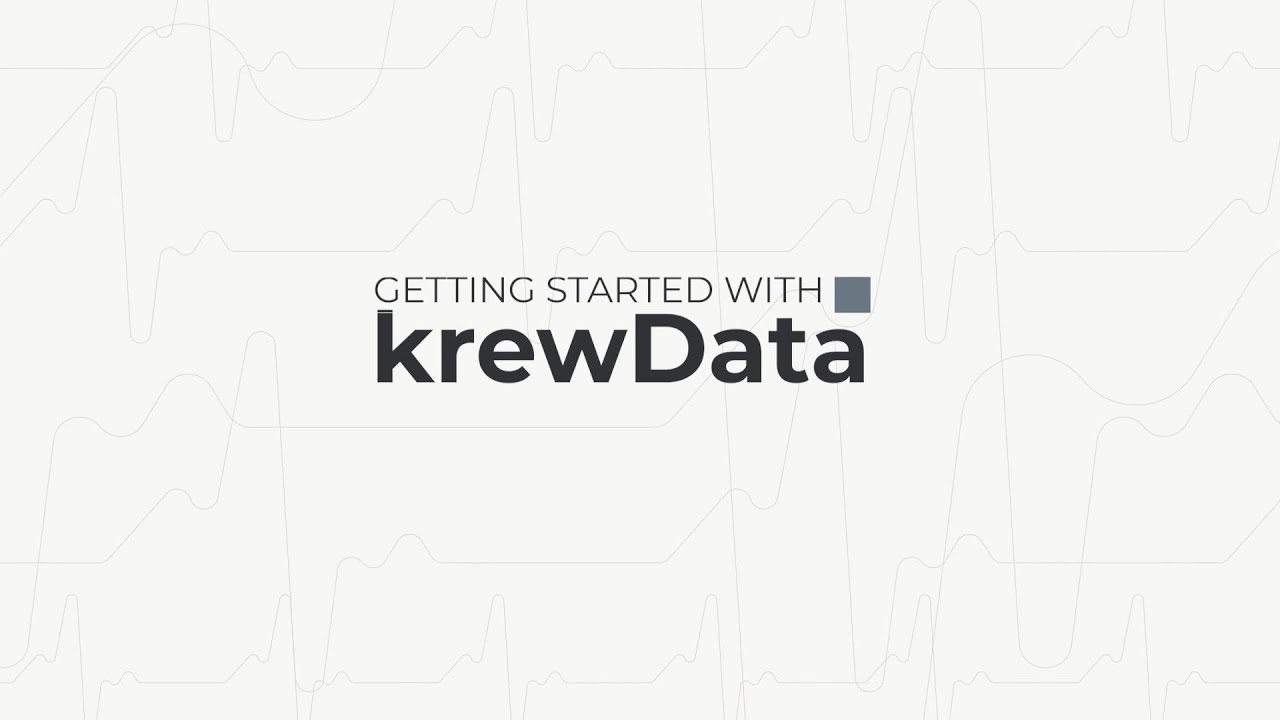 Getting Started with krewData for Kintone - YouTube