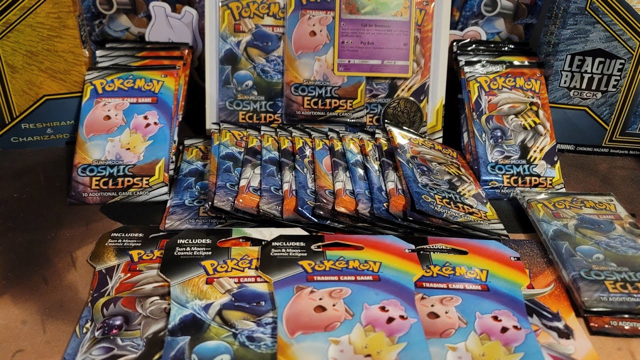 Opening 40+ Cosmic Eclipse Packs For New Years!! How Many Hits Will We ...